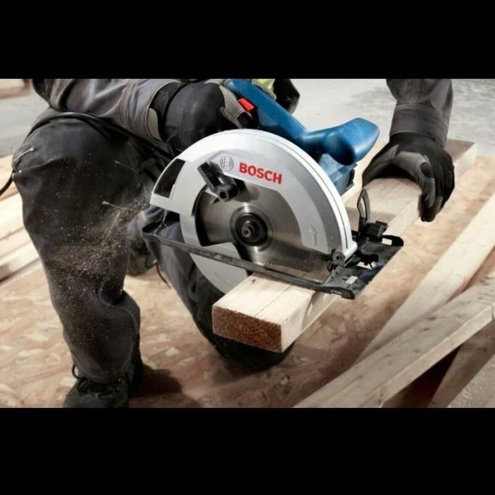Jual mesin potong kayu / circular saw Bosch GKS7000 | Shopee Indonesia