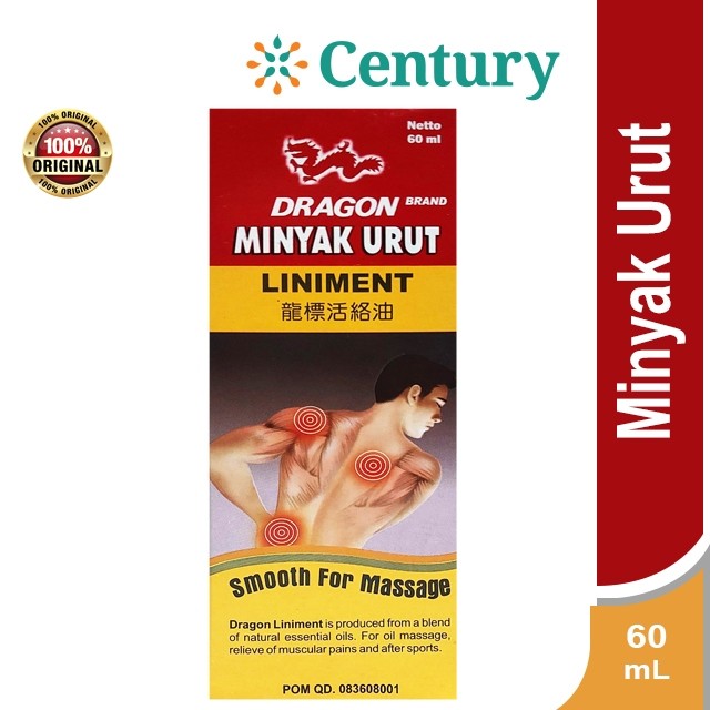 Jual MINYAK URUT DRAGON 60ML / TULANG OTOT & SENDI / MINYAK PIJAT ...