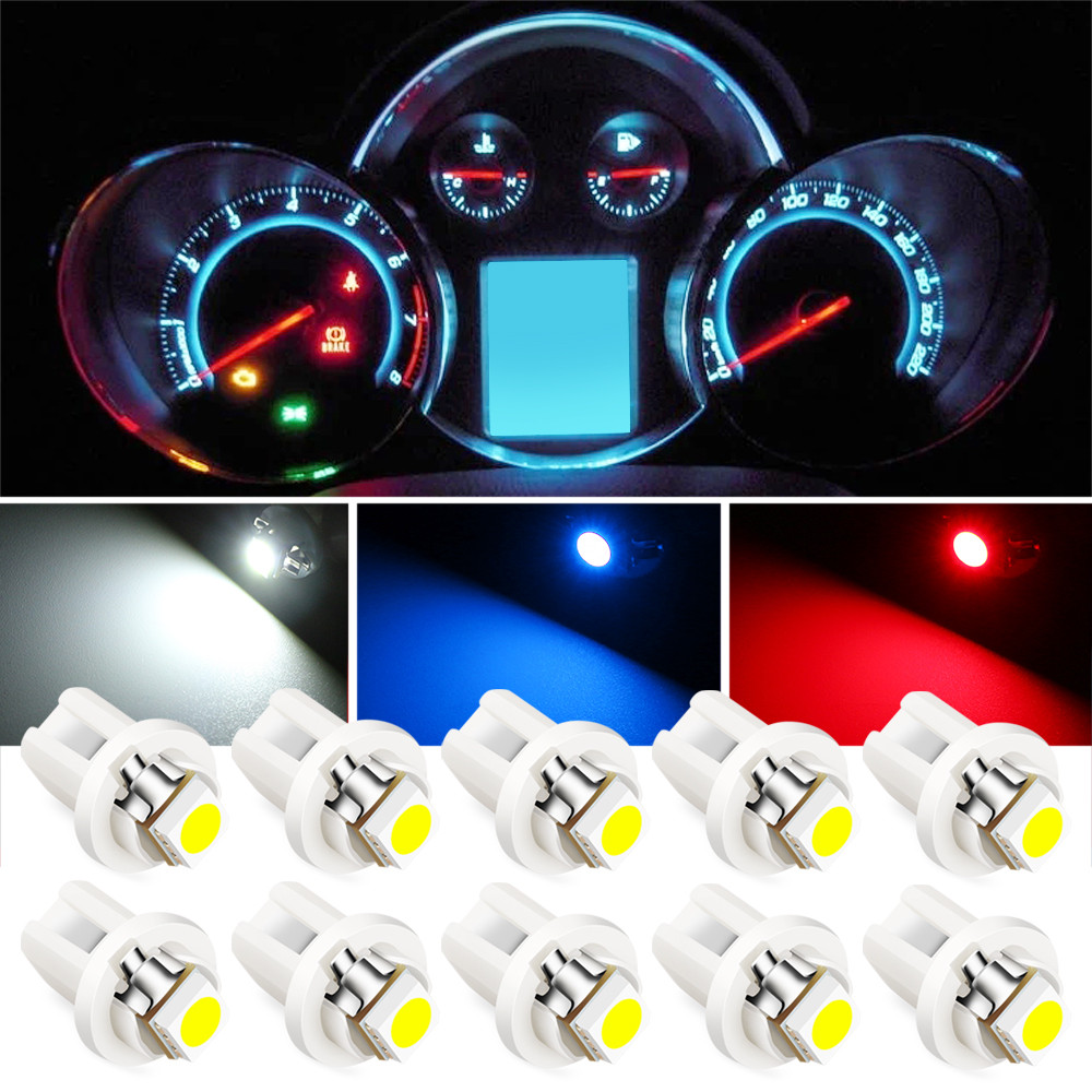Jual 10Pcs Led Light Car Gauge Speed Dash Bulb For Smart Fortwo Forfour ...