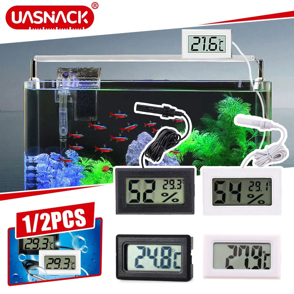 Jual Meteran Higrometer Termometer Dalam Ruangan LCD Digital Mini ...