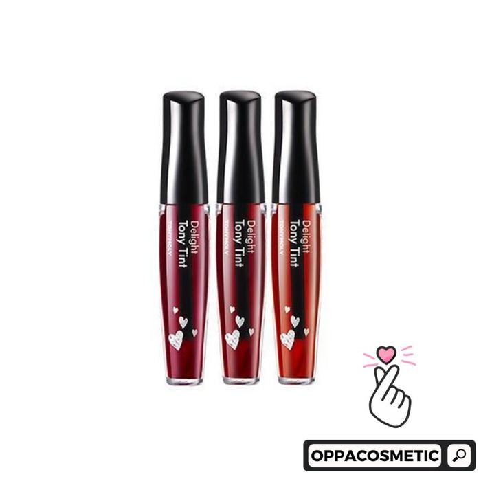 Jual Lushlip- Tony Moly Delight Tony Tint Bibir Lipstick Merah | Shopee ...