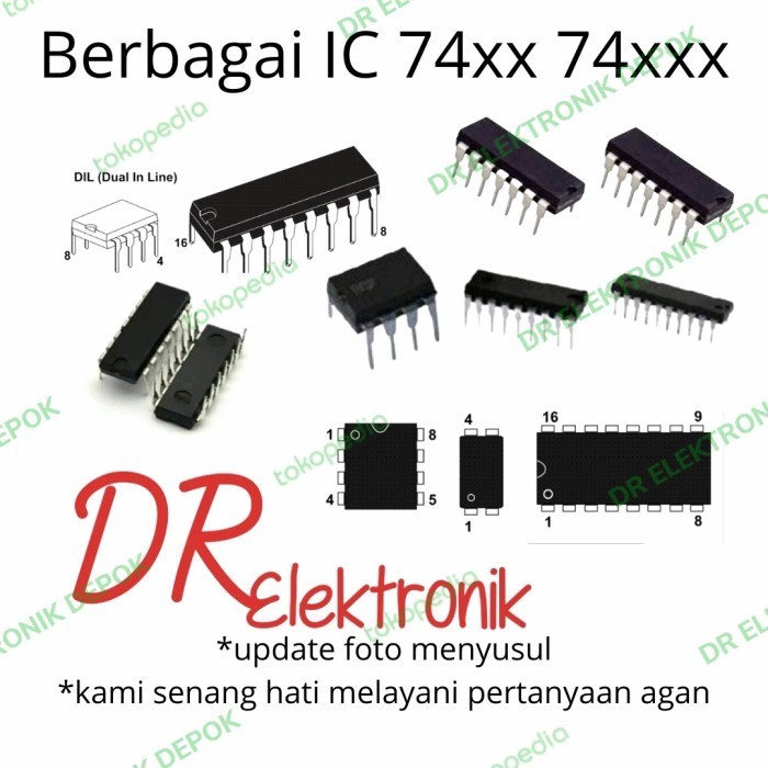 Jual (Expert) IC 74266 CD74266 Integrated Circuit TTL SN74HC266N ...