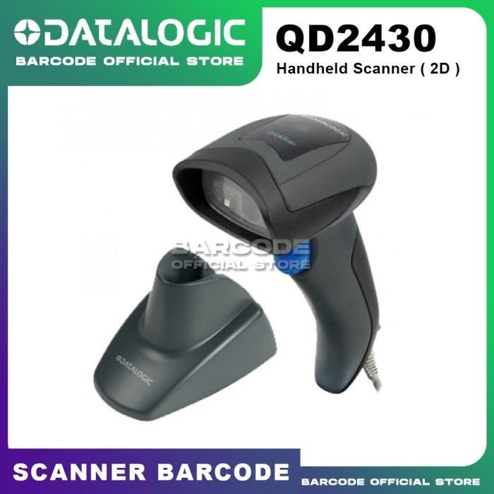 Jual Barcode Scanner Datalogic Quickscan QD2430 - QD 2430 2D Efaktur QR ...