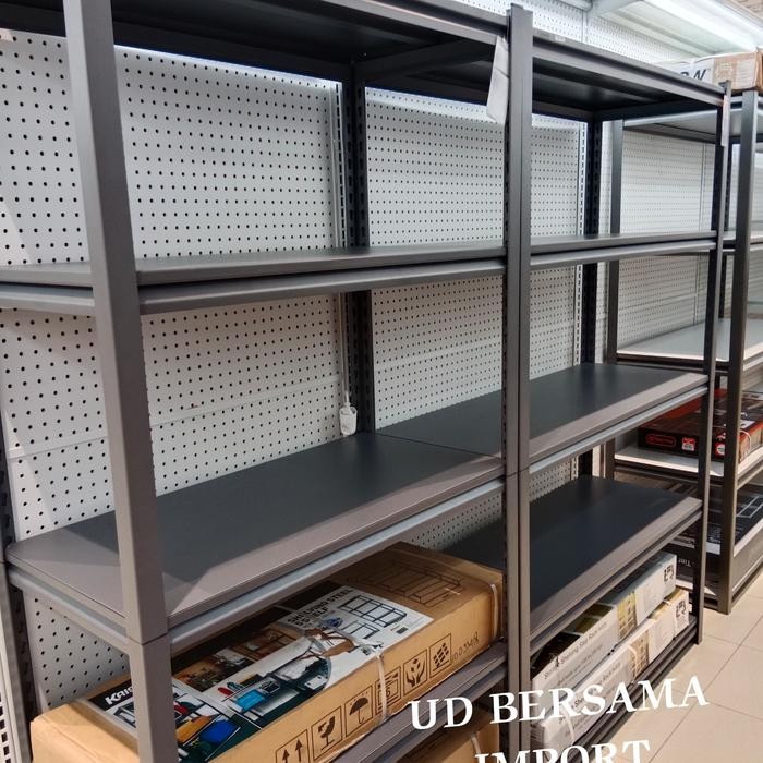 Jual KRISBOW RAK BESI 5 TINGKAT 90X45X183CM SHELVING STEEL | Shopee ...