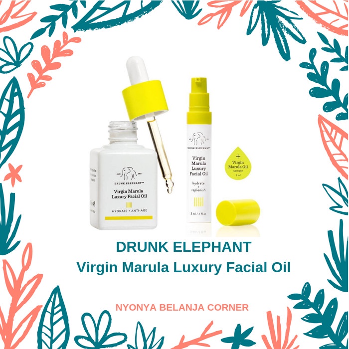 Jual Drunk Elephant Virgin Marula Luxury Facial Oil 8ml | Shopee Indonesia