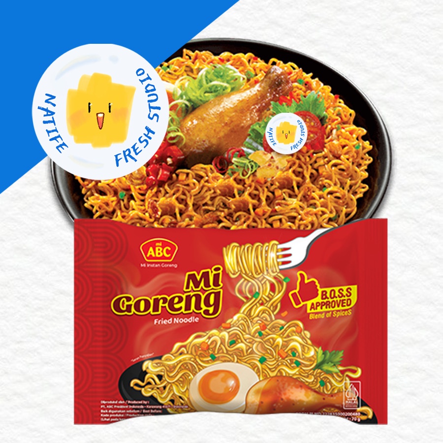 Jual ABC Mie GORENG Rasa Original 70g | Mi Instan Fried Noodle | Shopee ...