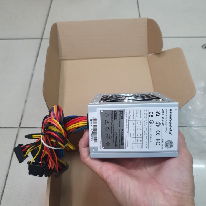 Jual HARGA DISC - Psu Simbadda Mini Series SB 450W / PSU MINI PSU SFX ...