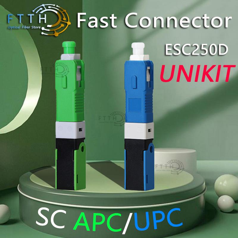 Jual HAL Tool UNIKIT ESC250D SC APC & SC UPC Single-Mode Fiber Optic ...