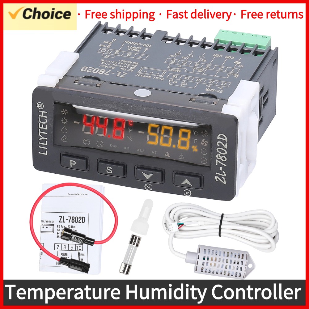 Jual ALLEN Automatic Incubator Controller Temperature Humidity Controller Digital Hygrostat ...