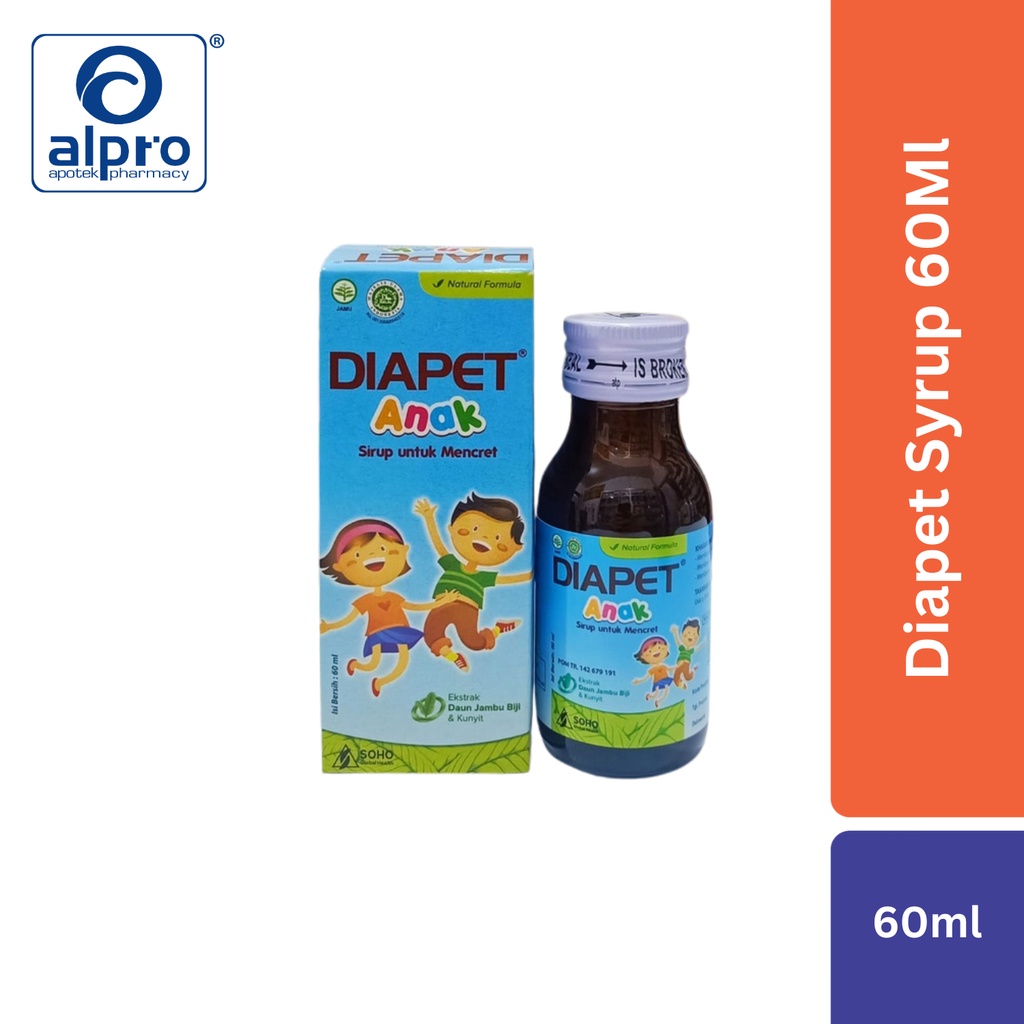 Jual Diapet Syrup 60Ml | Shopee Indonesia