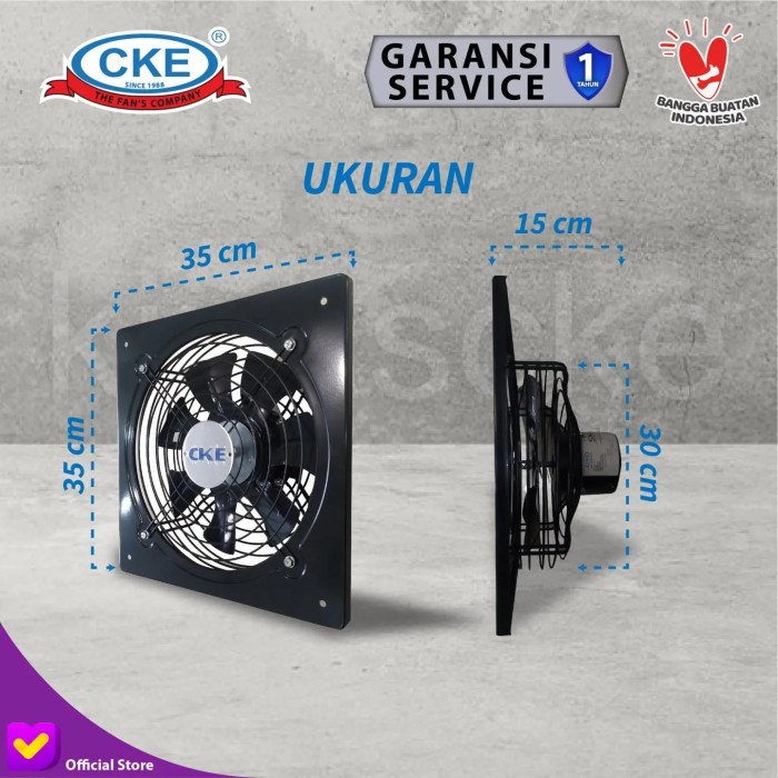 Jual CKE Exhaust Fan 12 Inch ESN-12/1-TY | Shopee Indonesia