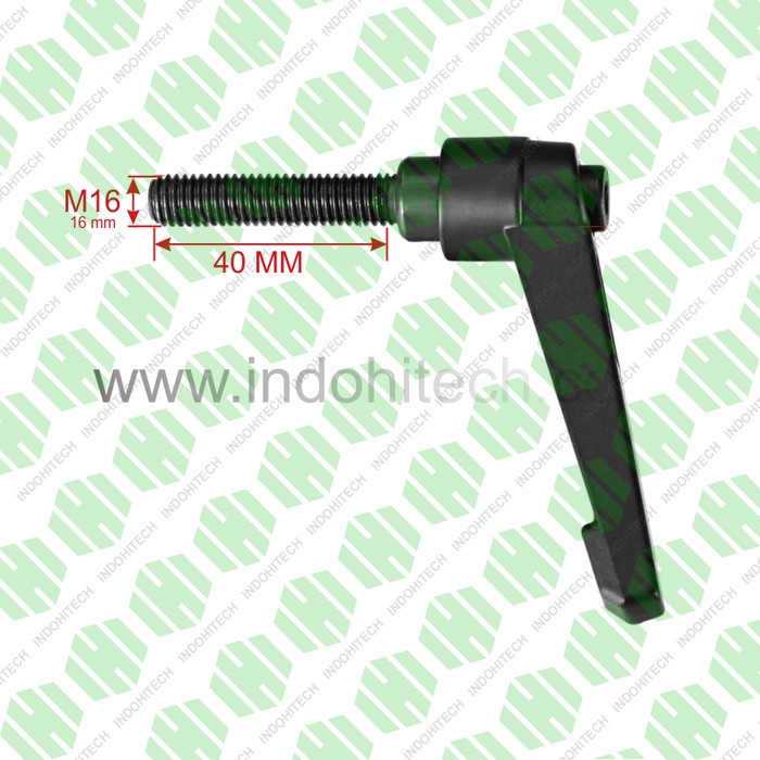 Jual Adjustable Handle Clamp Lever Male Thread M16 X 40 Mm | Shopee ...