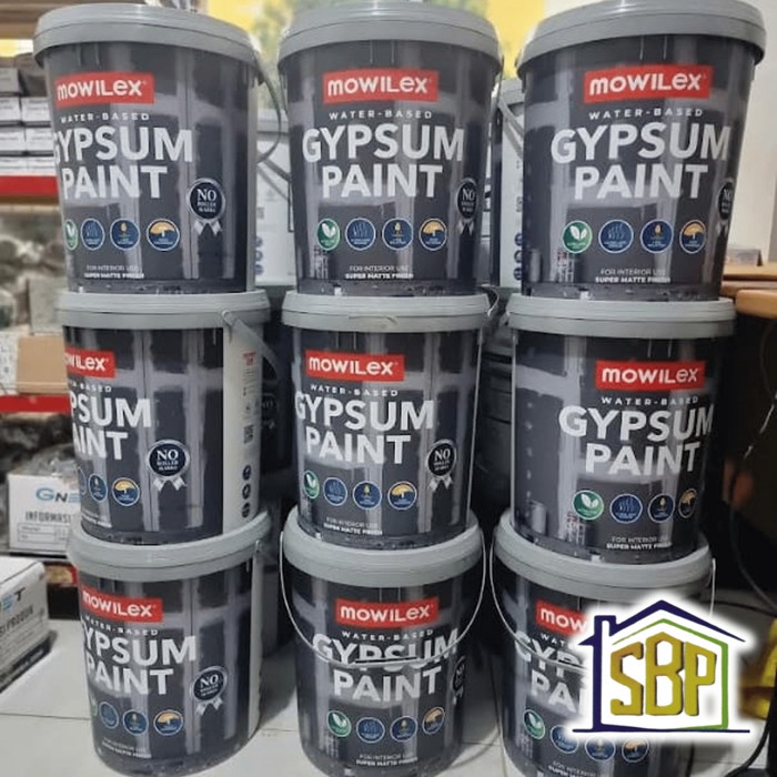 Jual Cat Gypsum Gipsum Mowilex Putih 20 Liter Plafon Partisi Premium ...