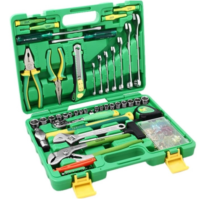 Jual Tekiro Mechanical Tools Kit Set 60 Pcs | Shopee Indonesia