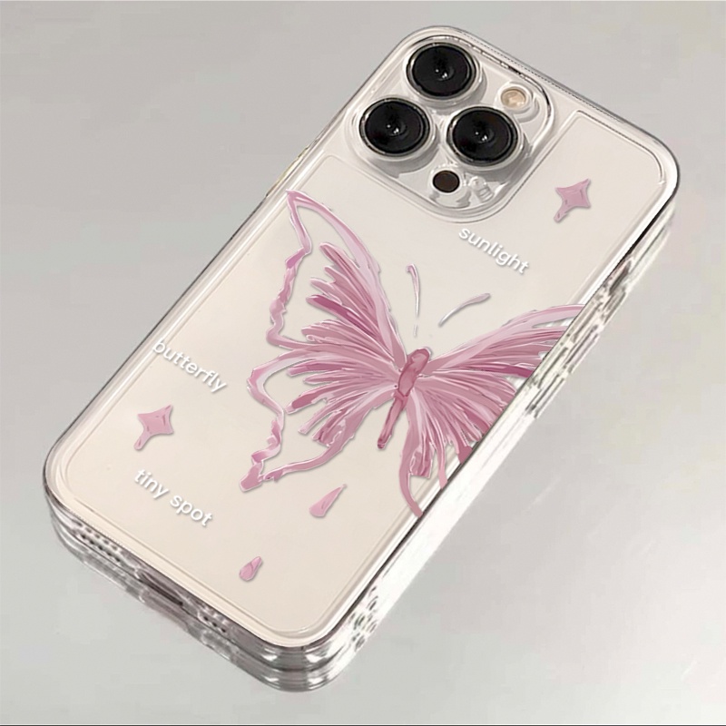 Jual Anti Shock Cewek Kupu Kupu Transparan Casing Hp Samsung A17 5G A07 A56 A36 A26 A15 5G A35 ...