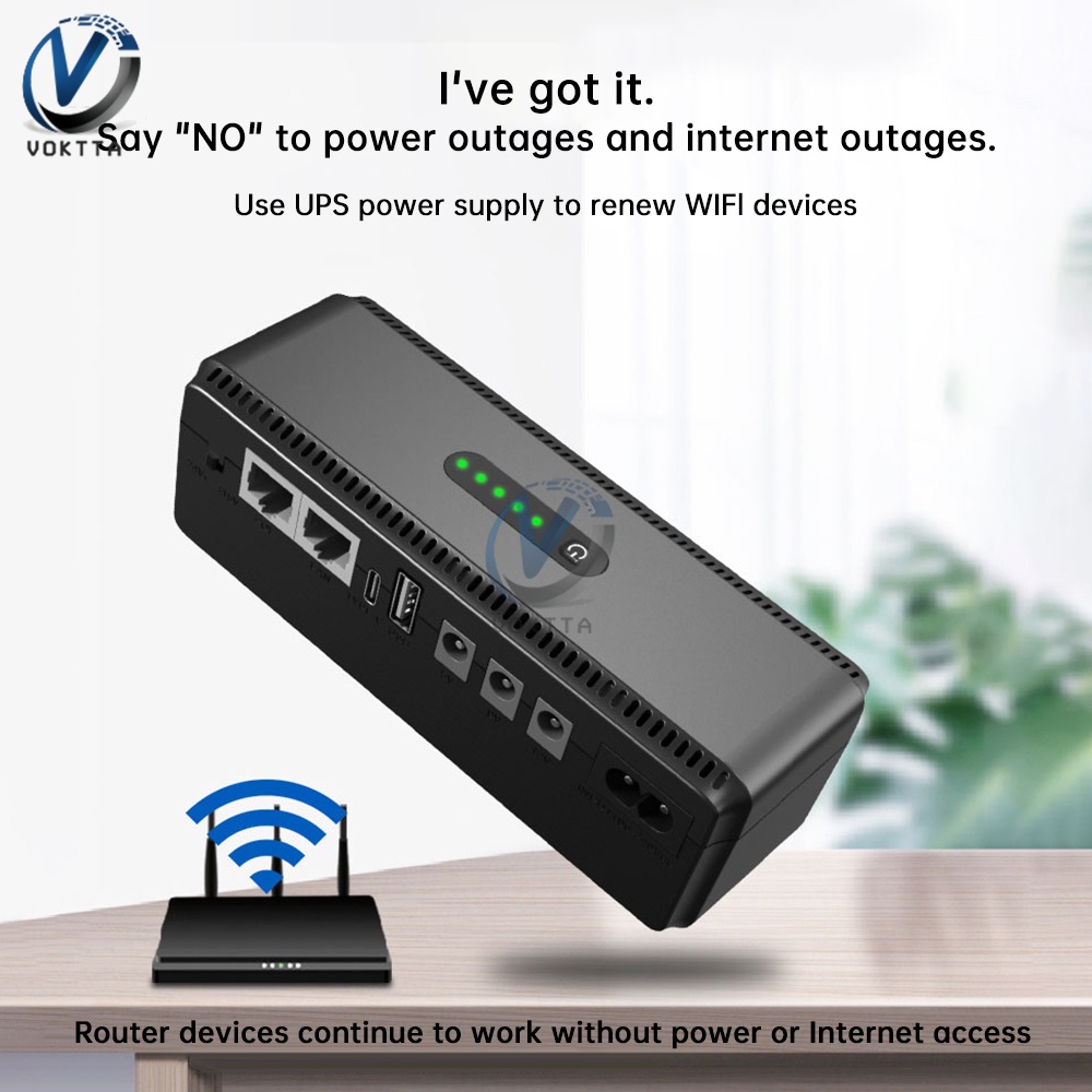 Jual MDA 8800mAh/10400mAh UPS Battery Backup 5V 9V 12V Optical Cat ...