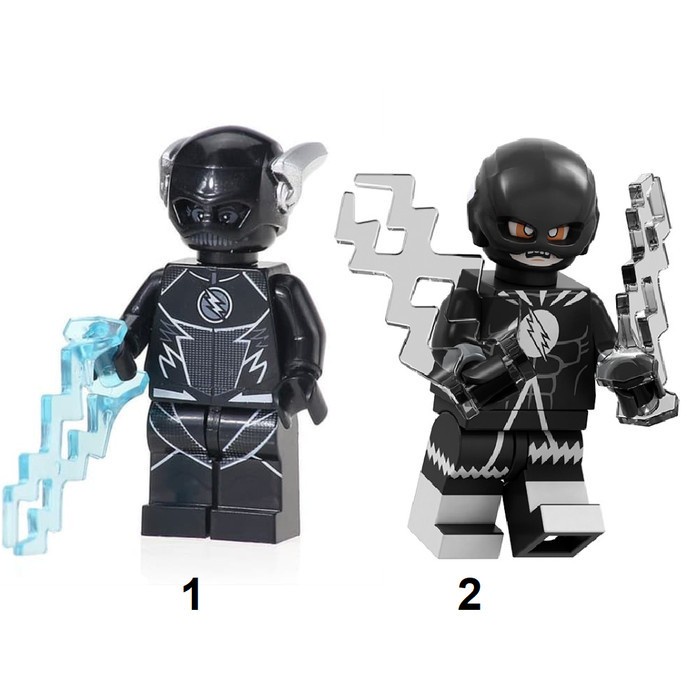 Jual DC Black Flash Zoom Barry Allen Action Mini Figure Minifig Brick ...