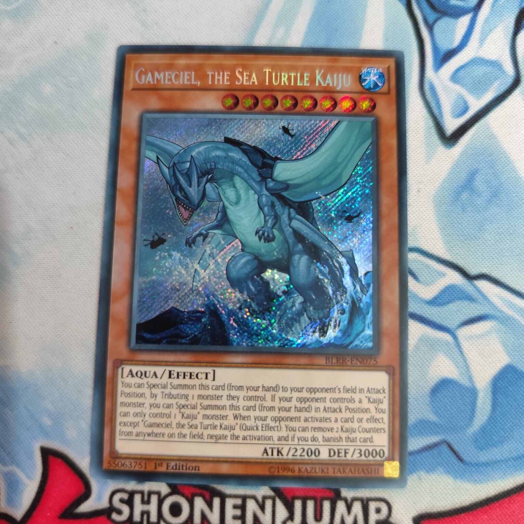 Jual yugioh gameciel the sea turtle kaiju BLRR secret rare original ...