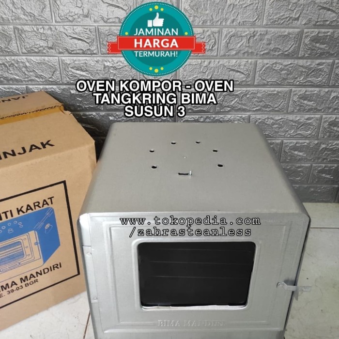 Jual OVEN TANGKRING BIMA SUSUN 3 / OVEN BIMA / OVEN KOMPOR | Shopee ...