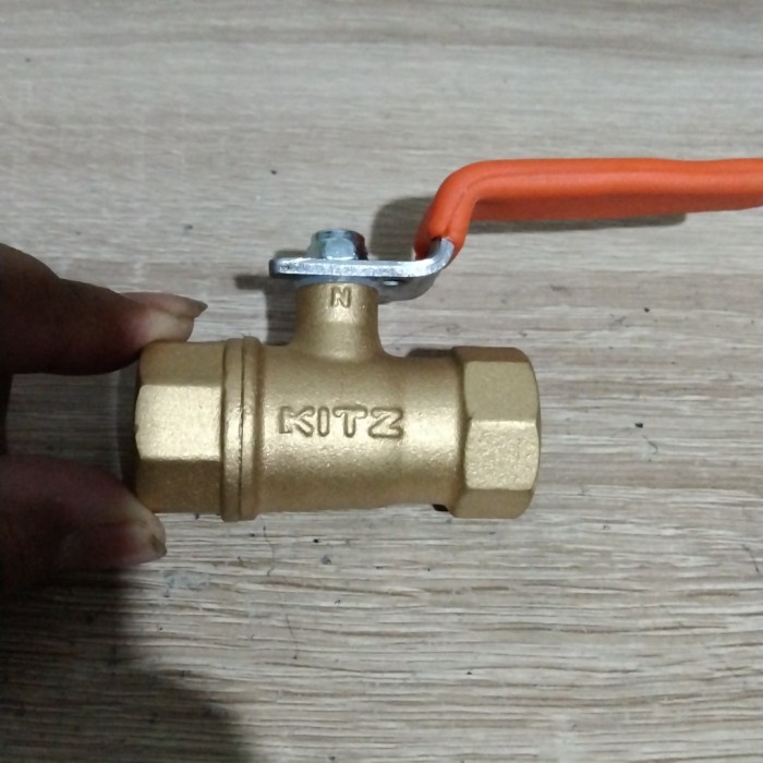 Jual ball Valve kitz 1/2inch kuningan brass | Shopee Indonesia