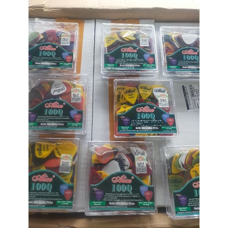 Jual Pi Gitar Alice Ap100Q Per Bo Ii 100 Biji | Shopee Indonesia