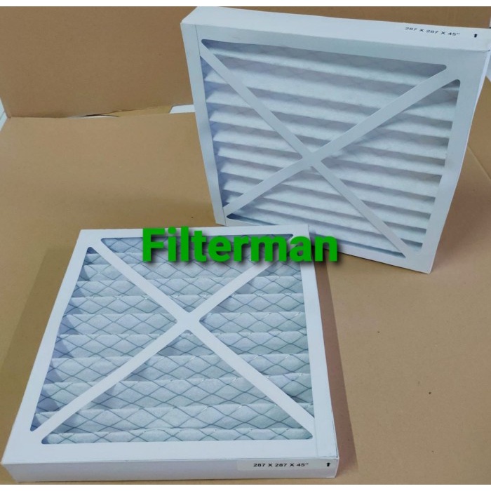 Jual Saringan Udara AHU FCU HVAC Air Pre Filter G4 MERV 8 Carton Panel ...