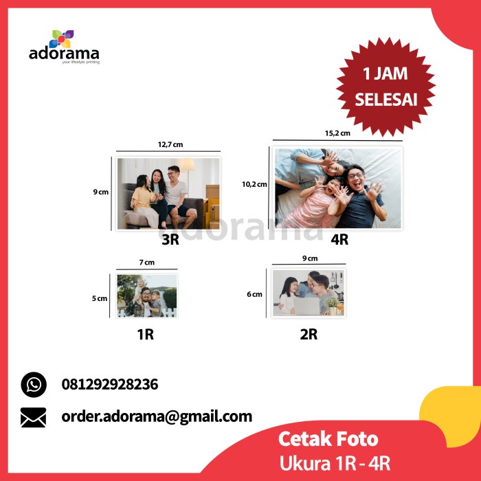 Jual PROMO! Cetak Foto Photo Paper Doff / Glossy Ukuran 1R - 4R | Shopee Indonesia