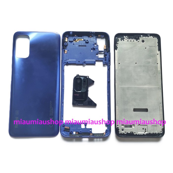 Jual TULANG BEZEL FRAME+ BACK CASING HOUSING FULLSET XIAOMI REDMI NOTE ...