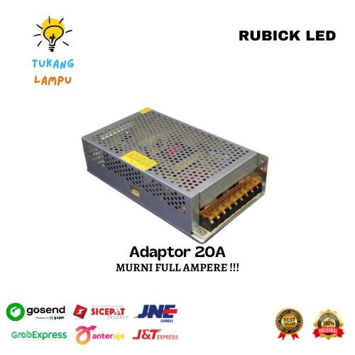 Jual Trafo 20A / adaptor 20A / power supply 20A 12V CCTV LED Strip ...