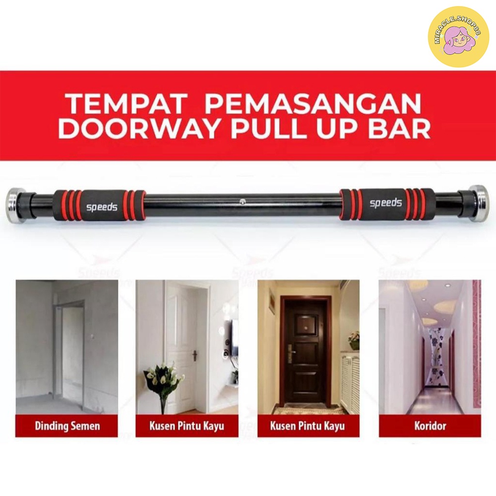 Jual DISKON MS PULL UP BAR DINDING PINTU DOOR CHINNING ALAT UNTUK ...