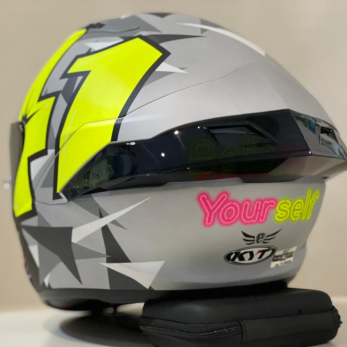 Jual SPOILER HELM KYT NFR NX RACE NFJ TTC TT COURSE RTF PREMIUM QUALITY ...