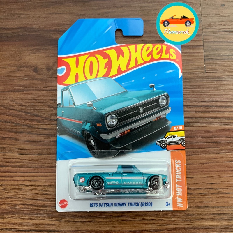 Jual Hotwheels 1975 Datsun Sunny Truck B120 2025 Metalflake Teal Original | Shopee Indonesia