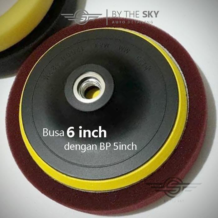 Jual BUSA POLES PREMIUM 6 INCH 7 INCH 8 INCH FOAM PAD POLISHING BUSA ...