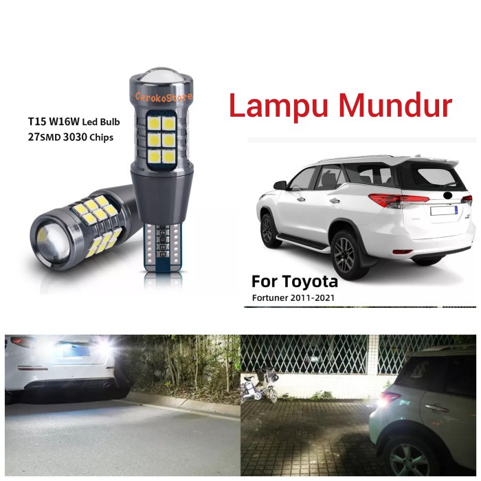 Jual Sepasang Lampu Mundur Fortuner innova reborn Led | Shopee Indonesia