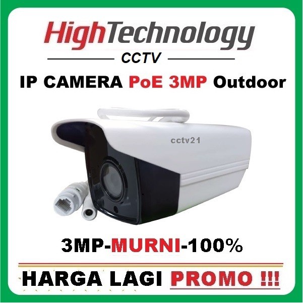 Jual IP Camera Poe 3MP High Technology Full HD Harga Sale !!! cctv21 | Shopee Indonesia