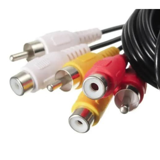 Jual Kabel Av Extension Male Female Perpanjang Av Rca Male To Female ...