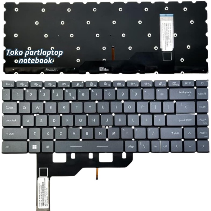 Jual Keyboard MSI Modern 14 B11MOU B11ML B11MO B11MOL B11MU B4MW new ...