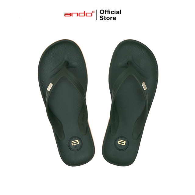 Jual Ando Official Sandal Jepit Thunder 02 Gum Pria Dewasa - Army ...
