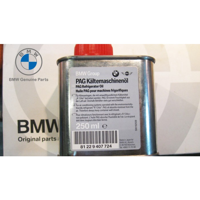 Jual Original Bmw Nd 8 Compressor Oil Oli Kompresor Ac Mobil R134A Nd8 ...