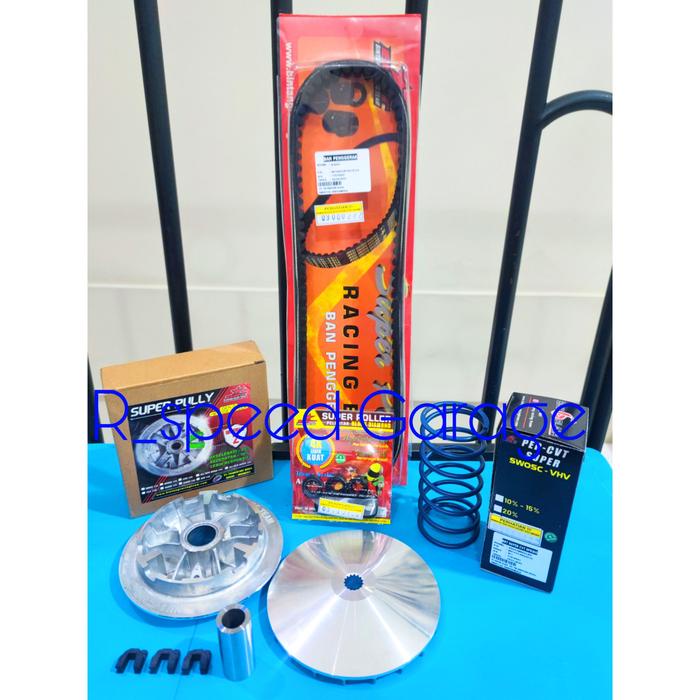 Jual PAKET SUPER PULLEY PULLY GEN 3 BRT LEXI 125 AEROX 155 VVA OLD ...