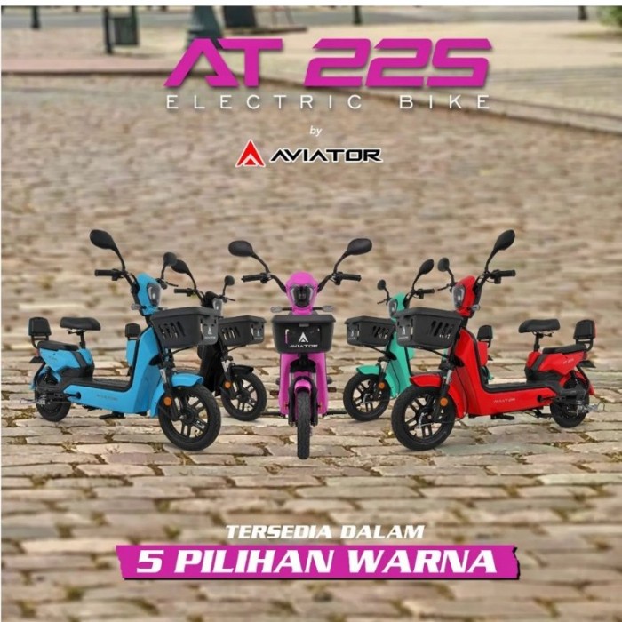 Jual SEPEDA LISTRIK AVIATOR E-BIKE AT 225 14*2.50 | Shopee Indonesia