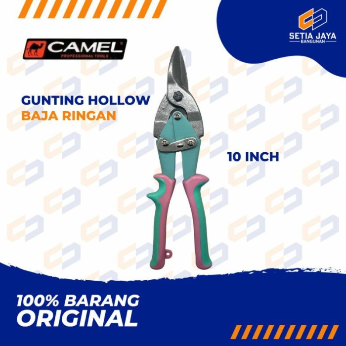 Jual Gunting Hollow / Holo / Baja Ringan / Reng / Seng Camel 10 Inch ...
