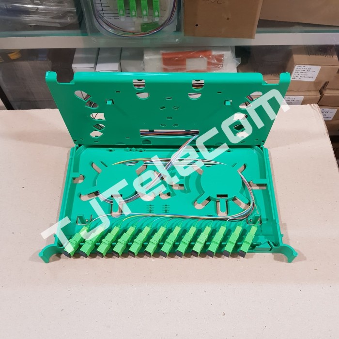 Jual basetray 12 core sc apc / kaset tray odc 12 core sc apc | Shopee ...