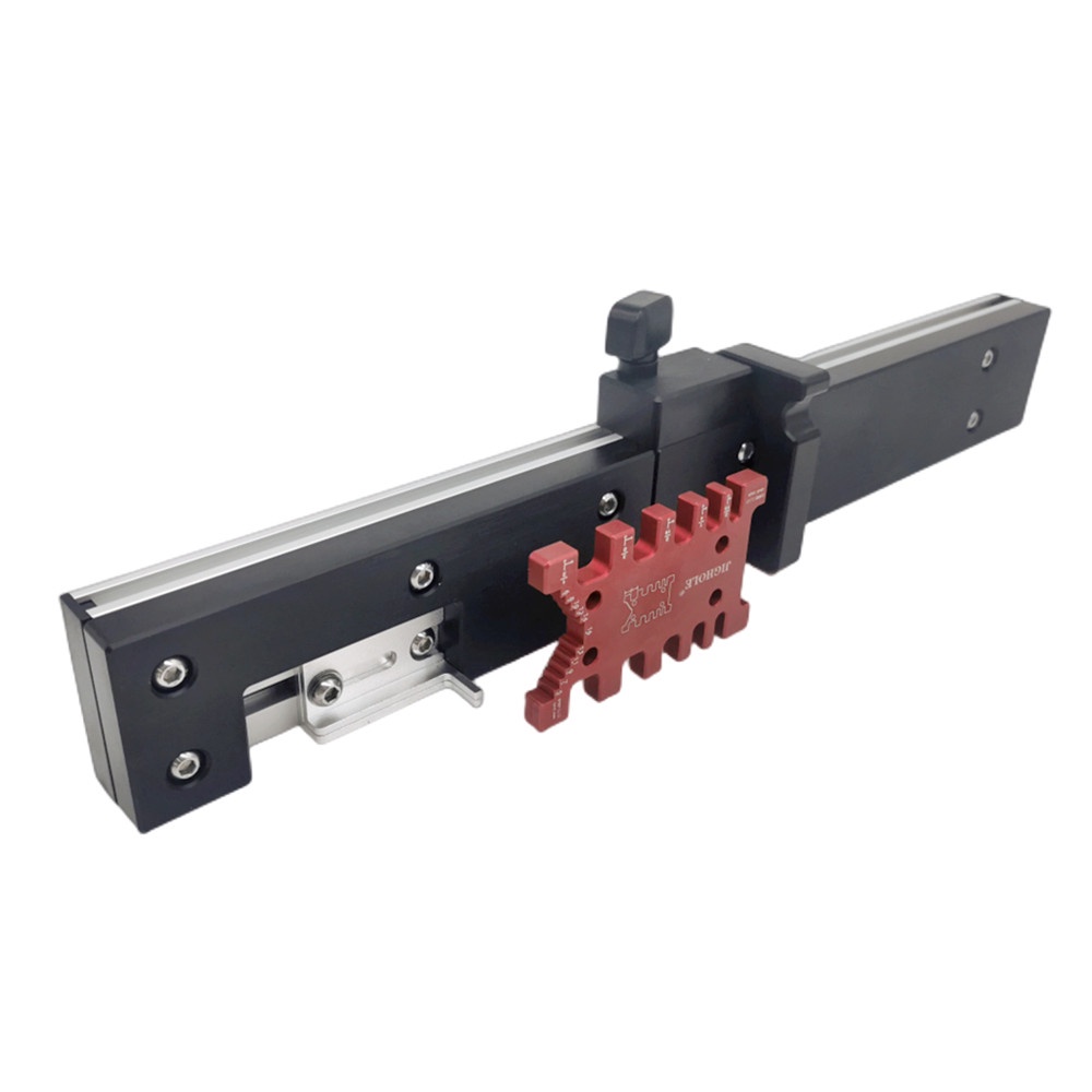 Jual Milling Table Miter Gauge Fence W/ Tenon Block and Repetitive Cut ...