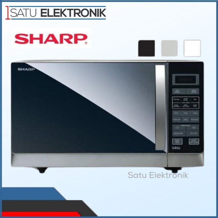 Jual TERBARU! SHARP R-728R Compact Grill Microwave oven 25L | Shopee Indonesia