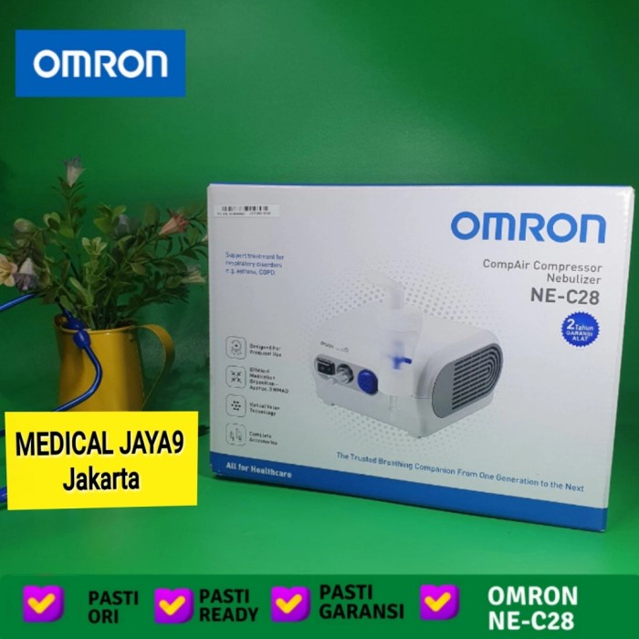 Jual Omron Nebulizer NE-C28 Terapi pernafasan Original garansi Resmi ...