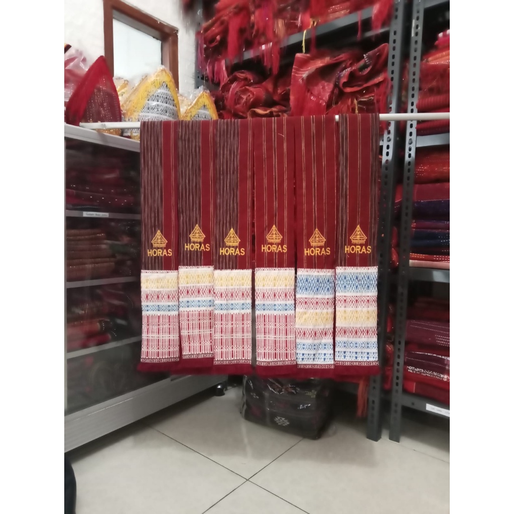 Jual STOLA ULOS BATAK - SYAL SUMATERA - ULOS PUCCA | Shopee Indonesia