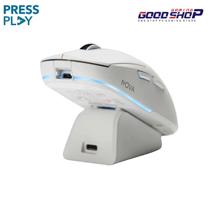Jual [Good] Press Play NOVA V4 Lightweight Wireless Gaming Mouse ...