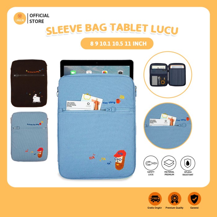 Jual Jt Top Tas Pouch Softcase Ipad Mini 4 5 6 8.3 7.9 Inch 2021 Slot ...