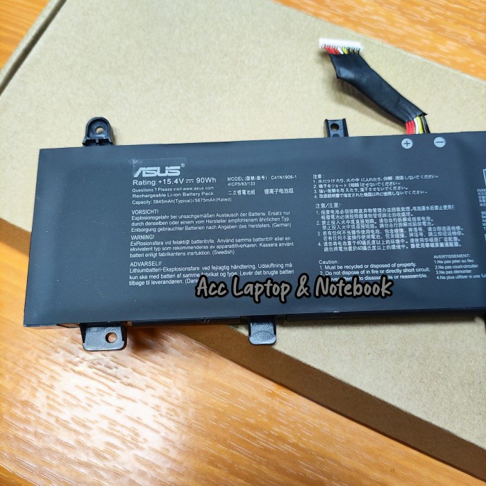 Jual C41N1906-1 90WH BATERAI LAPTOP ASUS TUF GAMING A15 FA506 FA506II ...